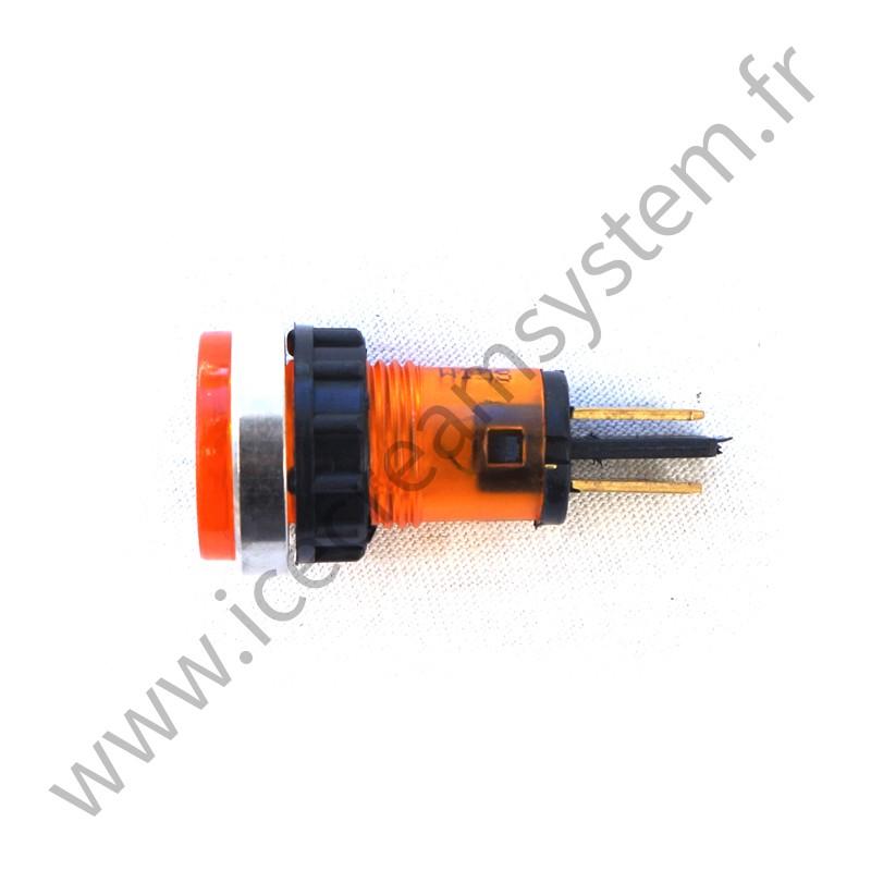 Voyant 24 volts orange pour machine Carpigiani modéle Tre B/P et super