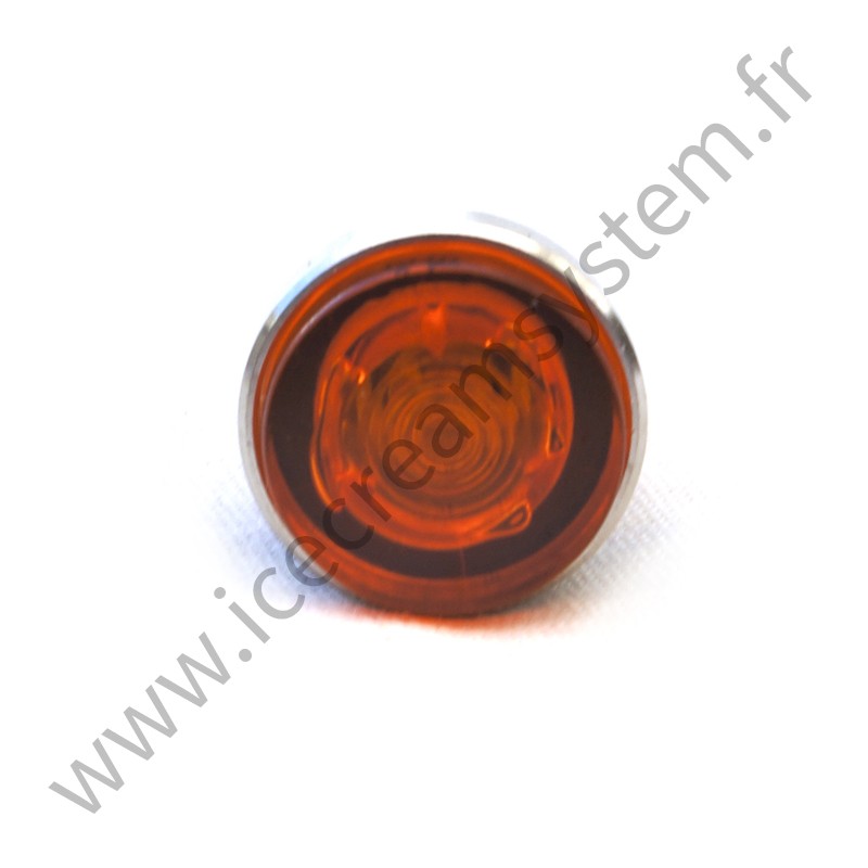 Voyant 24 volts orange pour machine Carpigiani modéle Tre B/P et super